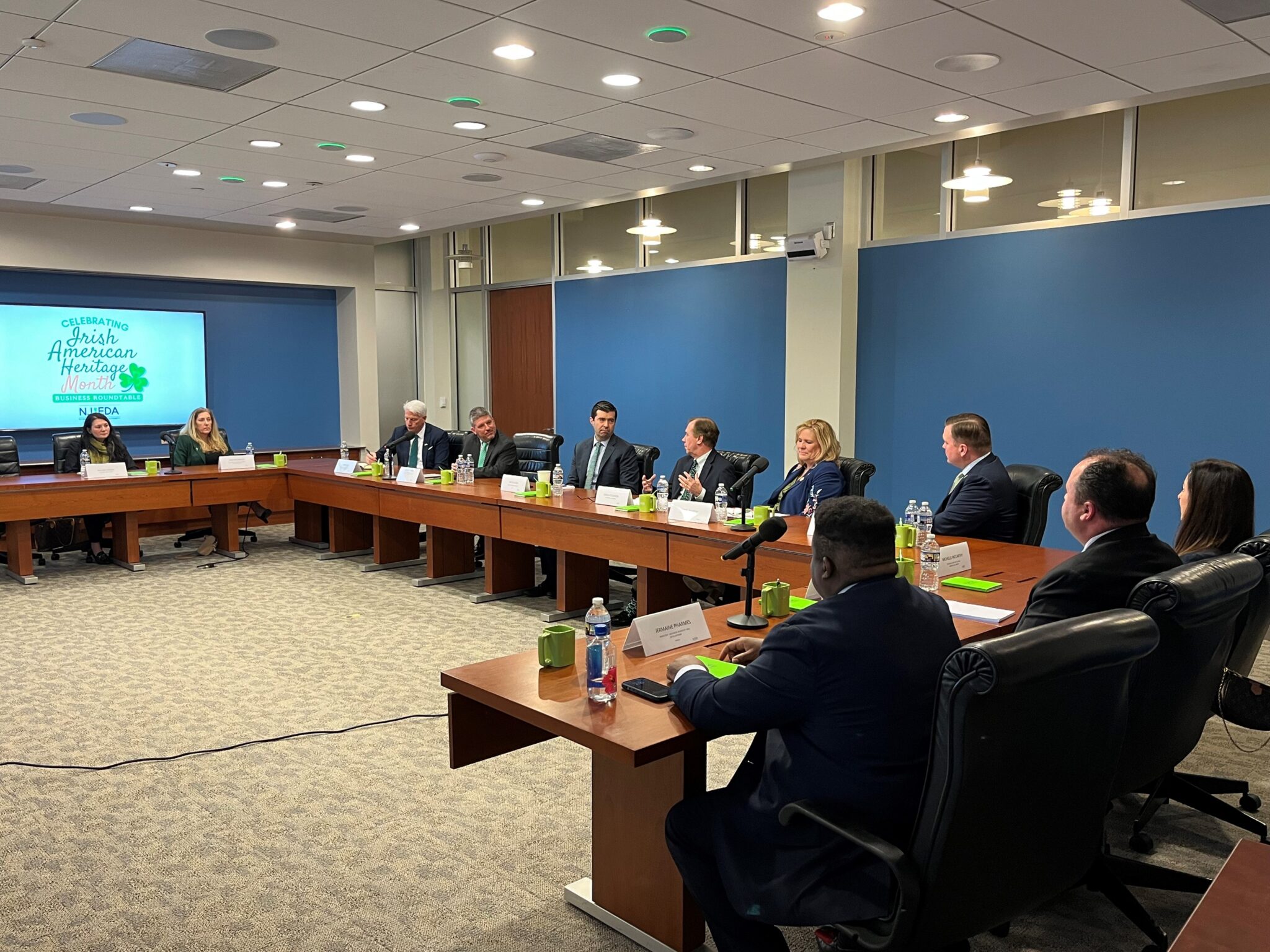 NJEDA Welcomes Irish-American Business Leaders for Roundtable Discussion on Economic Successes ...
